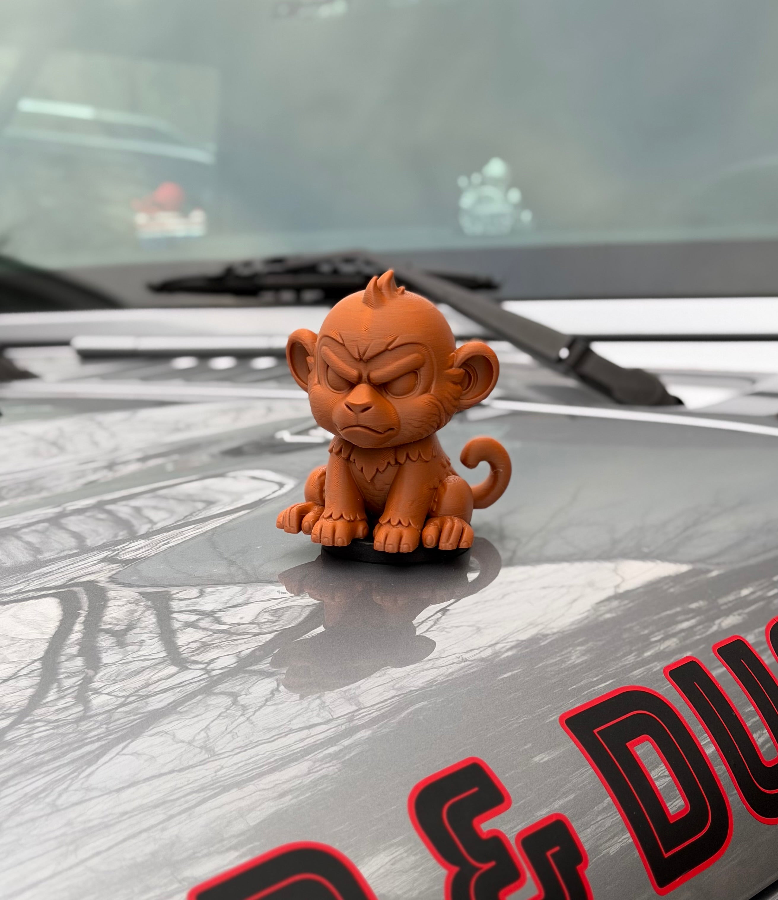 BIG Monkey – Magnetic Vehicle Collectible – Up and Duck