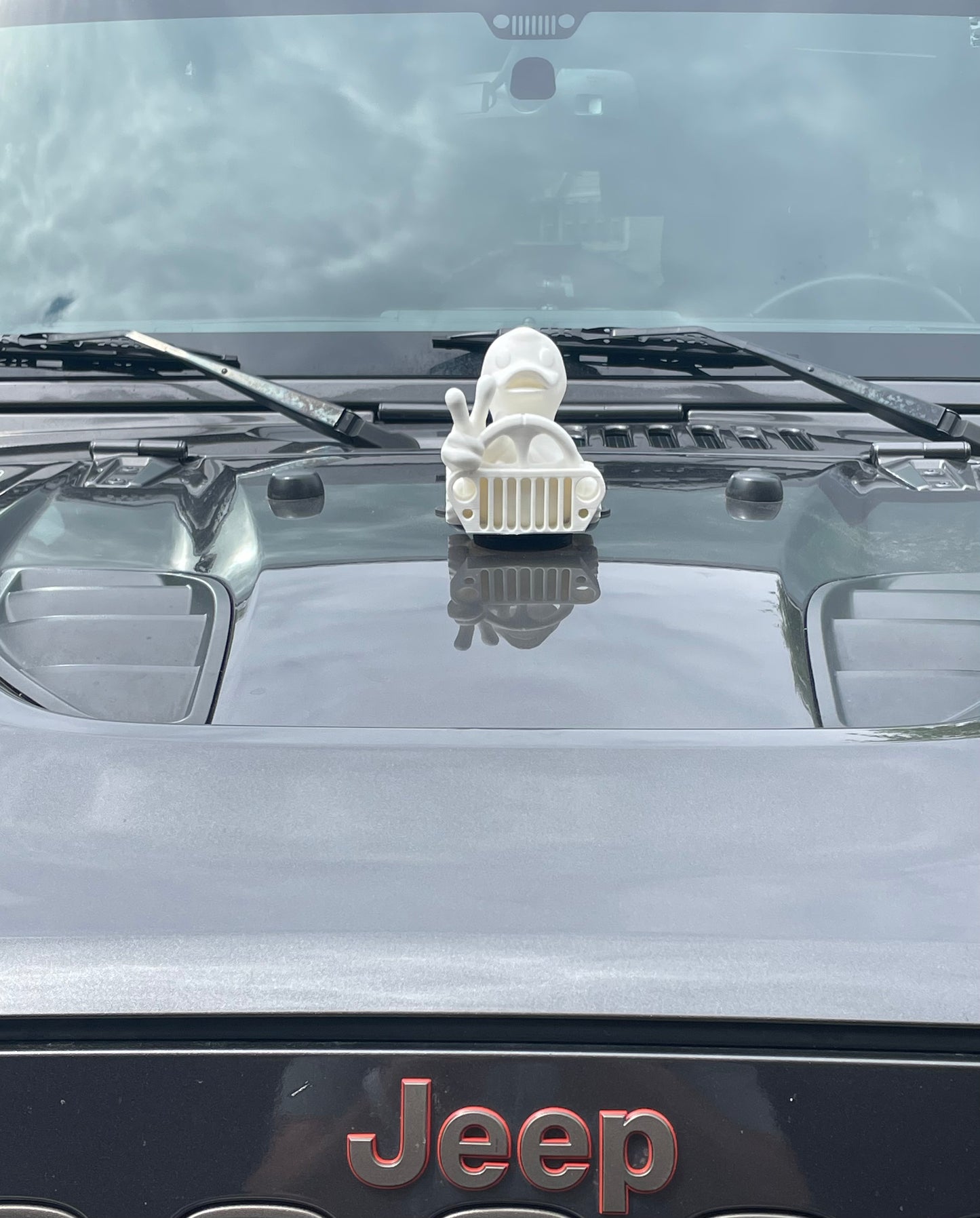 Exclusive BIG SHOW Magnetic Hey Dude Jeep Duck – Up and Duck